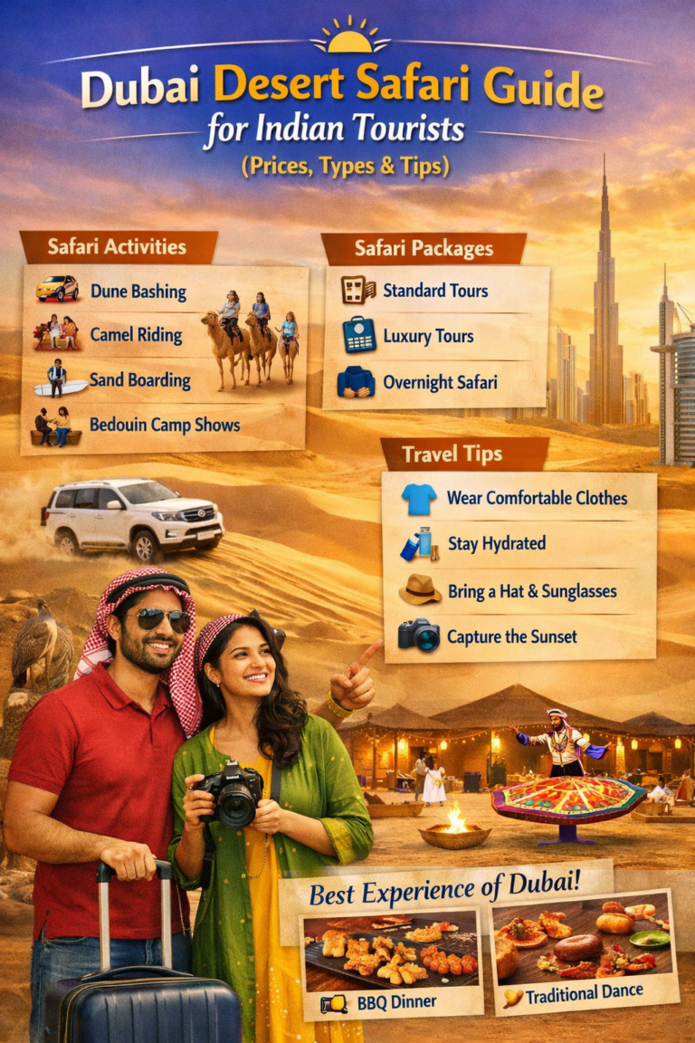 12 Best Dubai Desert Safari Guide for Indian Tourists (Prices, Types ...